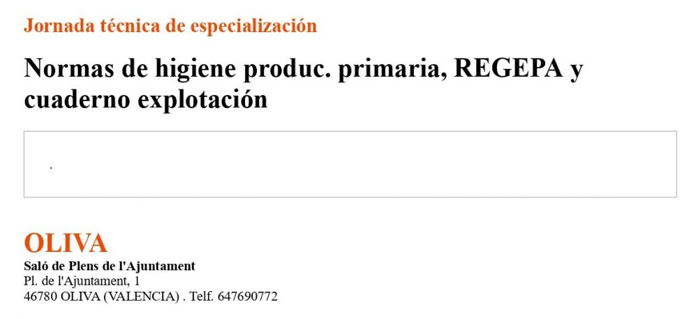 NORMAS DE HIGIENE EN LA PRODUC. PRIMARIA, REGEPA Y CUADERNO DE ...