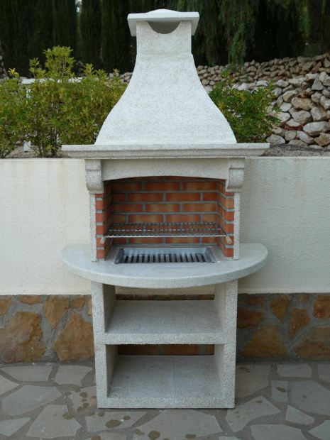Barbacoa pulida media luna | CERAMICAS BUIGUES SERRA